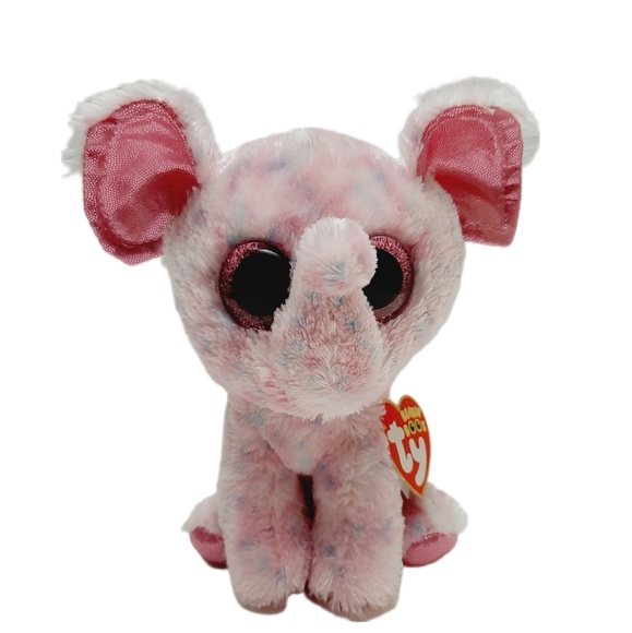 Ty | Toys | 4 For 2 New Ty Beanie Baby Boos Ellie Pink Elephant Plush ...